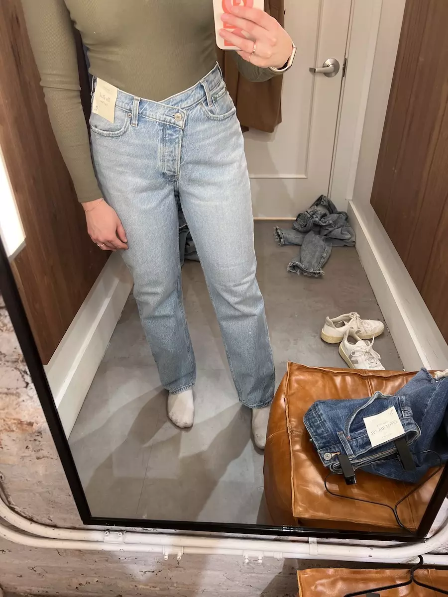 Bahlophisi ba Rōna ba Lekile Li-Jeans tsa Abercrombie tse peli 304_17