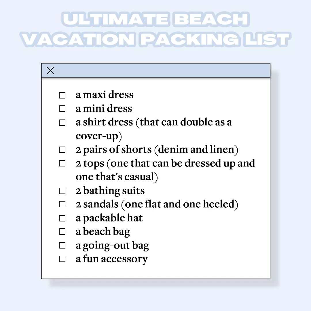 Ultimate Beach Vacation Capsule fataskápurinn þinn 622_1